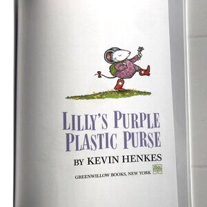 Other | Hardcover Childrens Book Lillys Purple Plastic Purse By Kevin ...